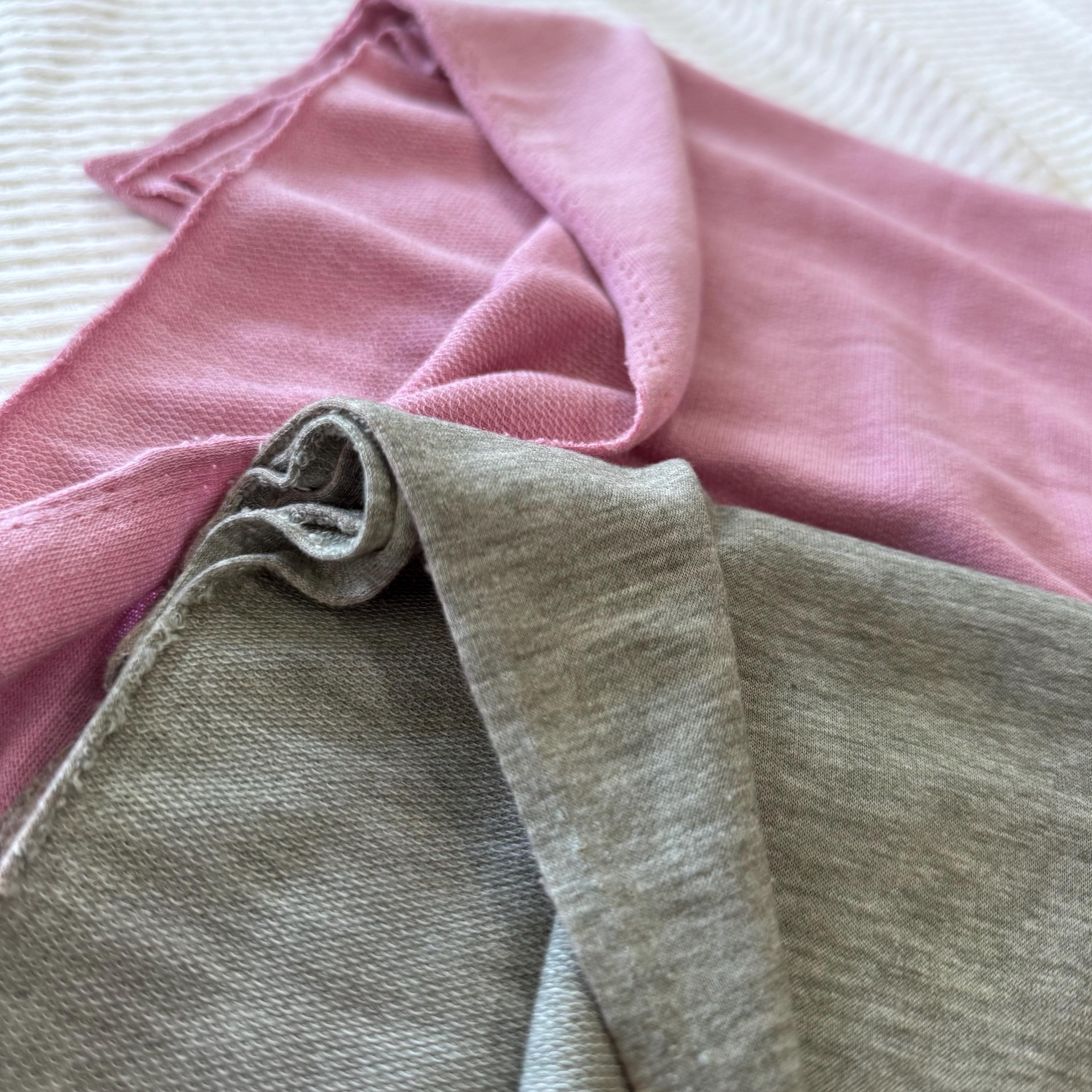 French Terry Fabric by the Yard, Soft Knit Fabric, Lounge Wear Fabric ...