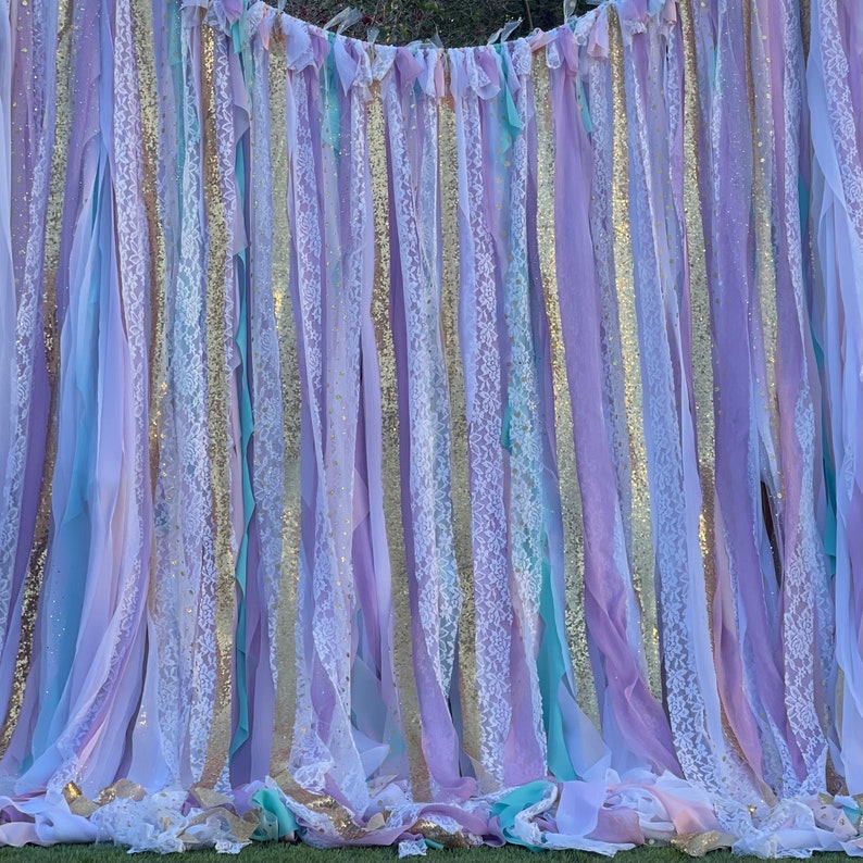 Pastel Rainbow Backdrop Pastel Party Decor Pastel Party - Etsy