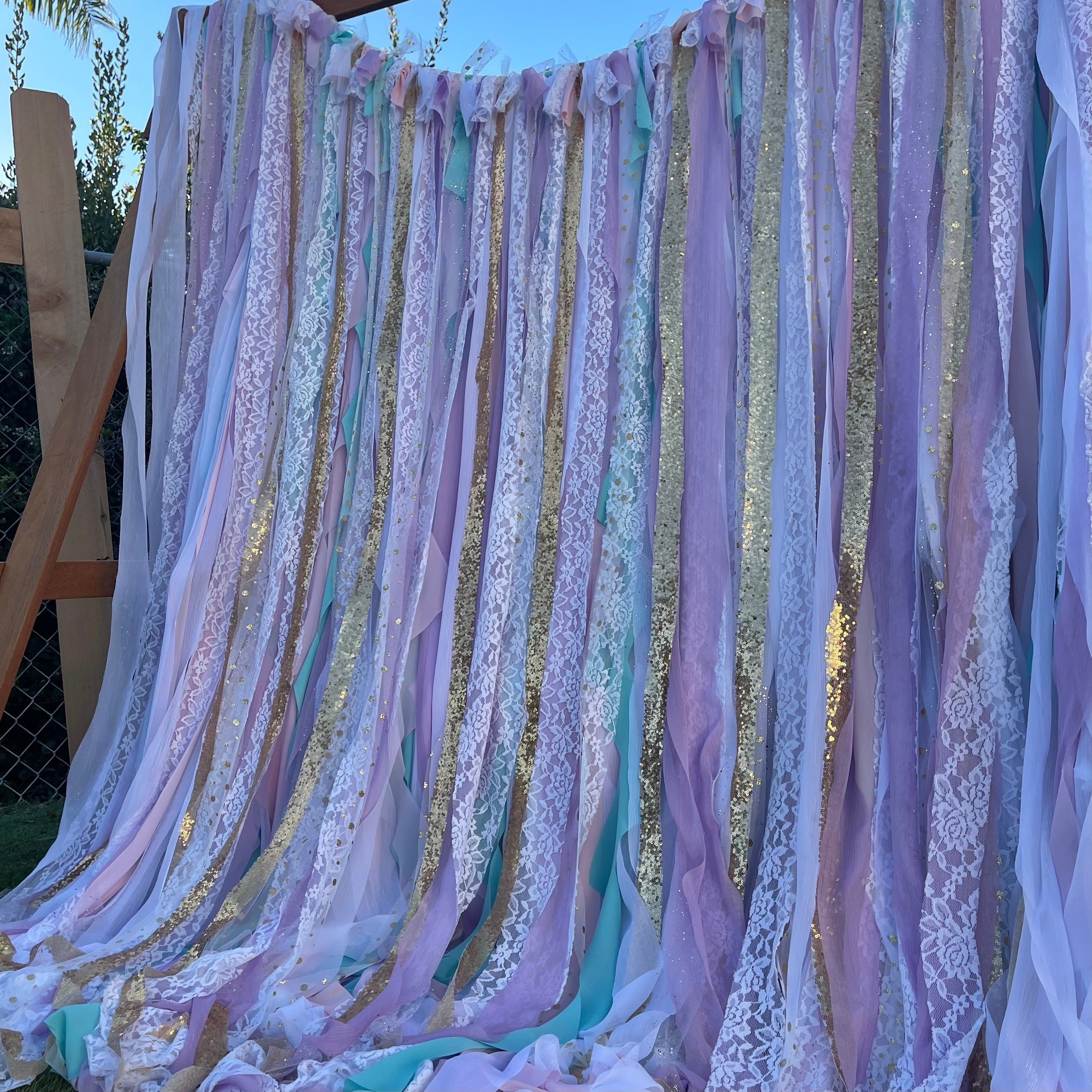 Pastel Rainbow Backdrop Pastel Party Decor Pastel Party - Etsy