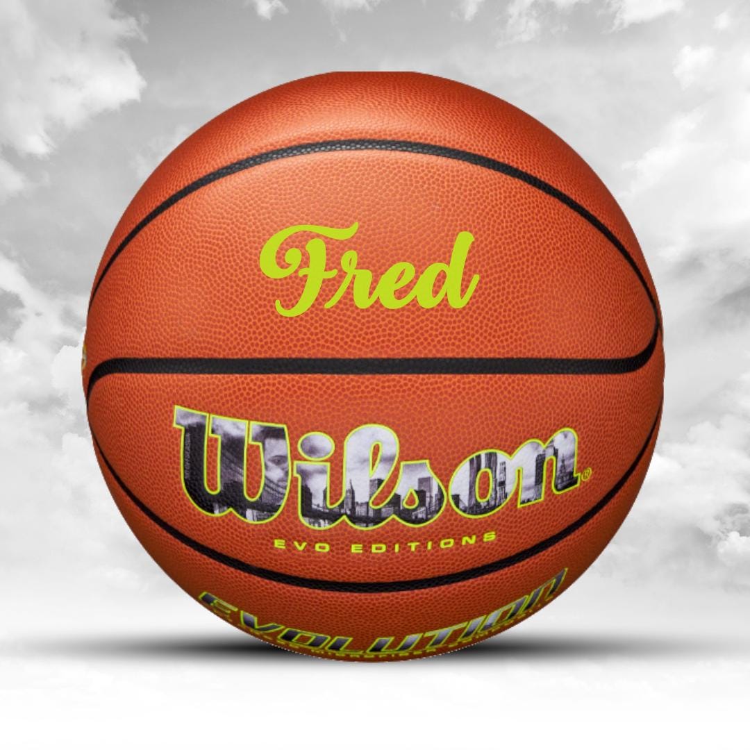 Customized Personalized Wilson Evolution Indoor NCAA Basketball Chris ...