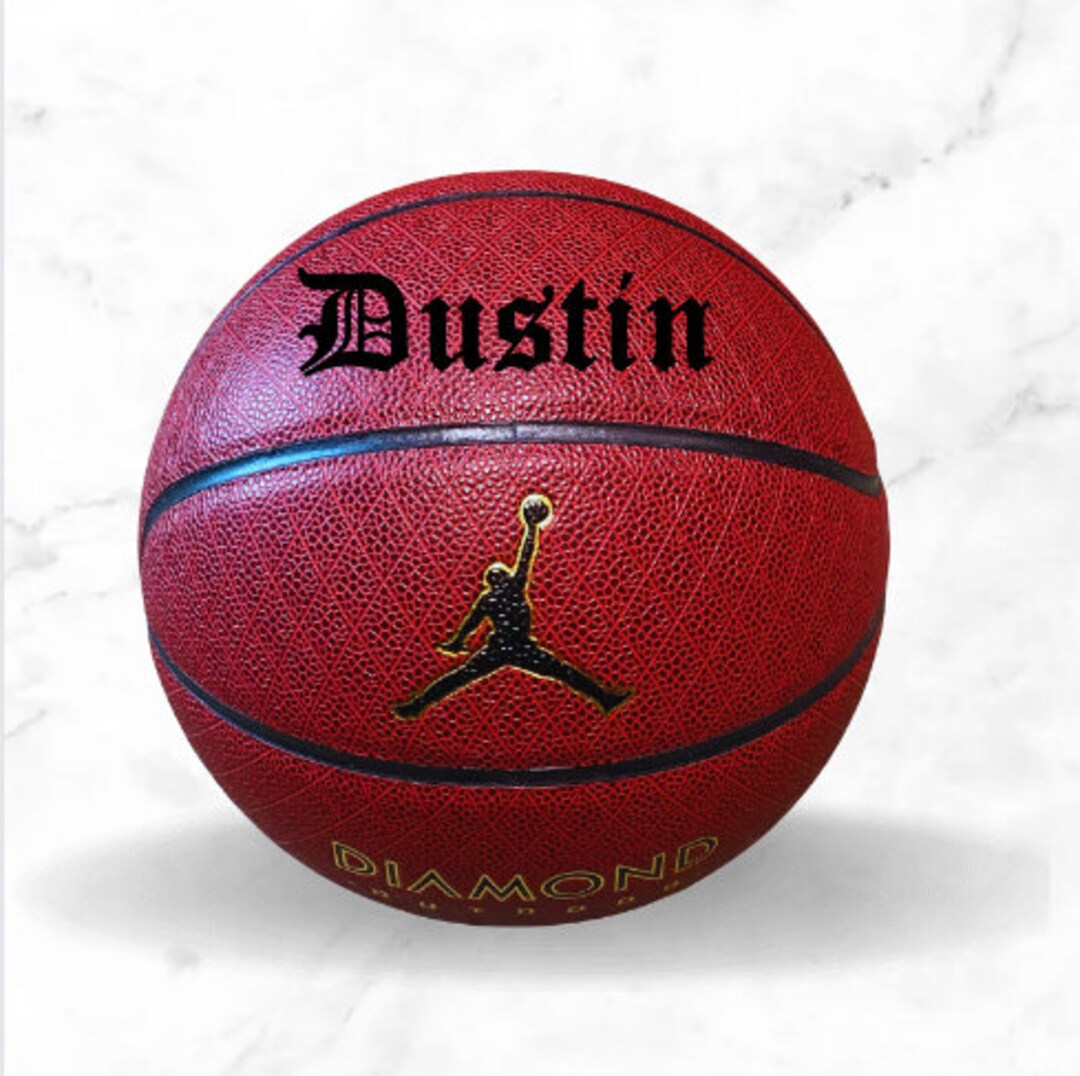 Customized Personalized Nike Jordan Diamond Basketball - Etsy