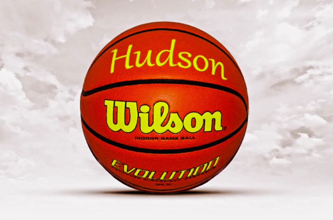 Customized Personalized Wilson Evolution Indoor NCAA Basketball in ...
