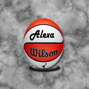 Customized Personalized Wilson WNBA Authentic Indoor/outdoor Basketball ...