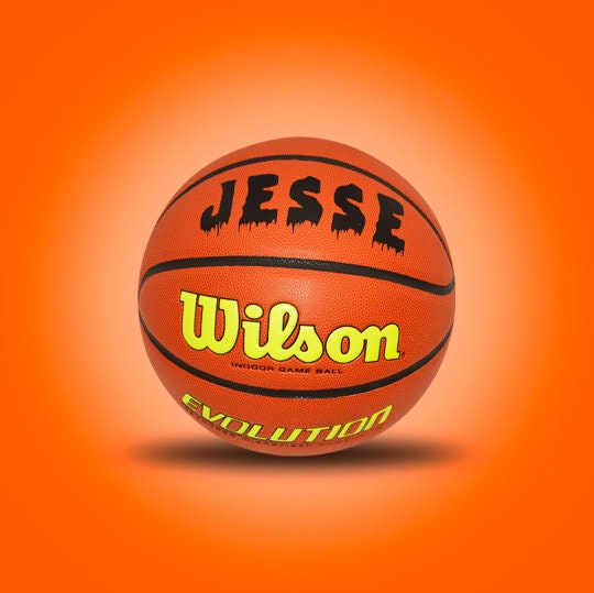 Customized Personalized Wilson Evolution Indoor NCAA Basketball in ...