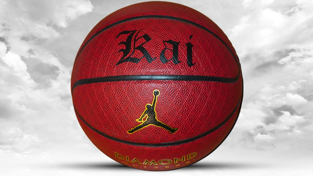 Customized Personalized Nike Jordan Diamond Basketball - Etsy