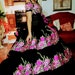 Colorful Chiapas Style Dress. Custom-made Hand Embroidered Cultural 2 Piece Outfit. Quinceañera ...