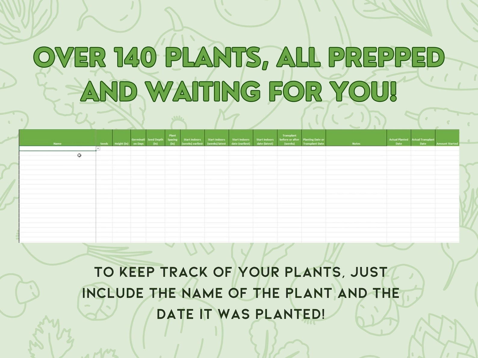 Garden Planner, Garden Planting Journal, Automatic Garden Schedule ...