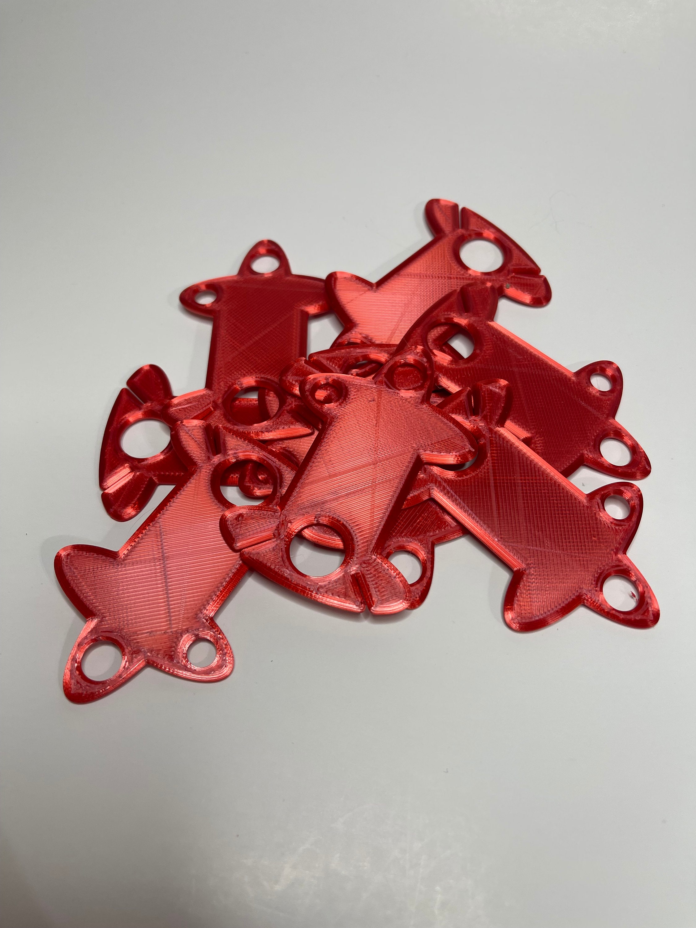 10 Pack of 3d Printed Cross Stitch Floss Drops for Hanging or - Etsy