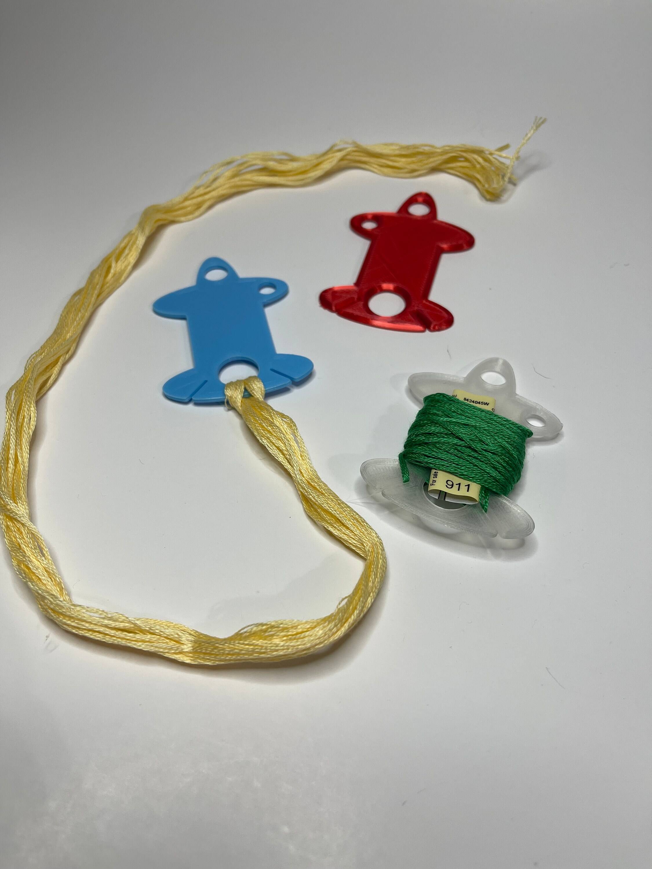 10 Pack of 3d Printed Cross Stitch Floss Drops for Hanging or | Etsy