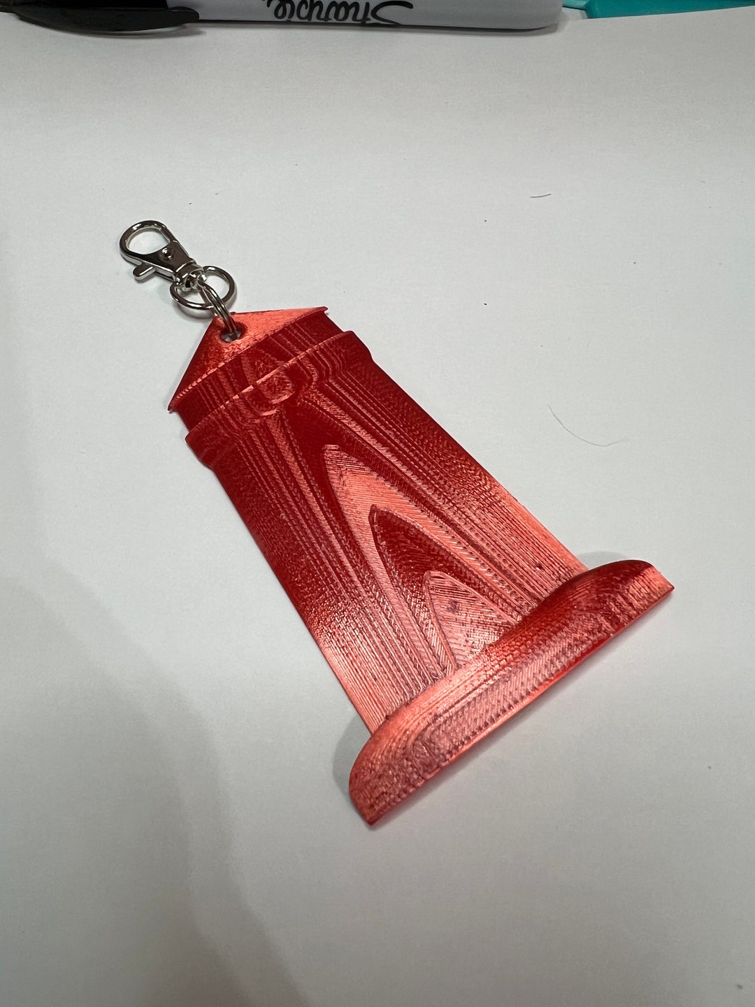 3d Printed Bag Tag Lighthouse Shaped One Color Filament - Etsy