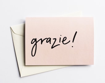 Grazie | Etsy