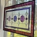 Purple Passion, Stained Glass Transom Window With Vintage Pairpoint Cup ...