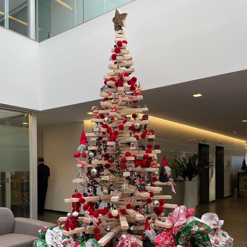 Large Wooden Christmas Tree - Etsy