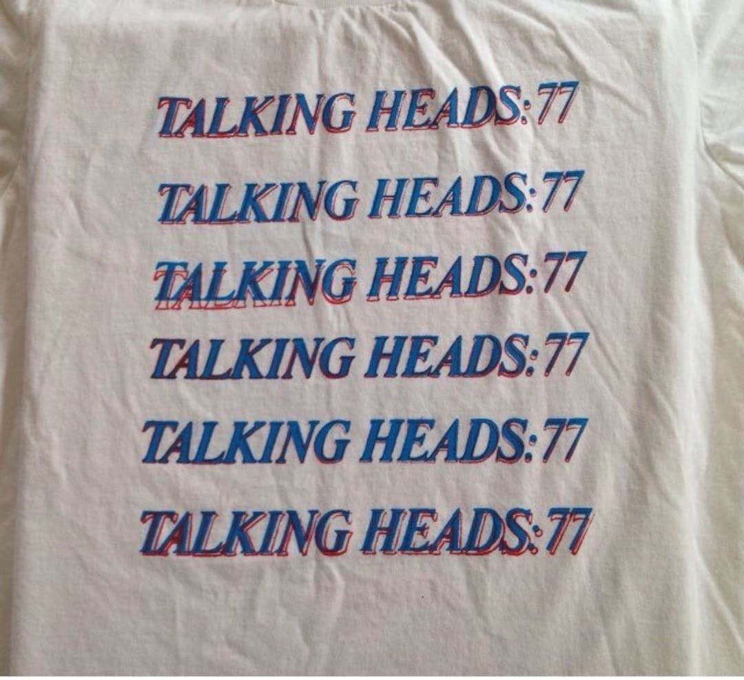 Talking Heads Shirt - Etsy