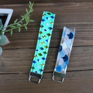 Diamond Key FOB Green Key Chain Spring Key FOB Spring Key | Etsy