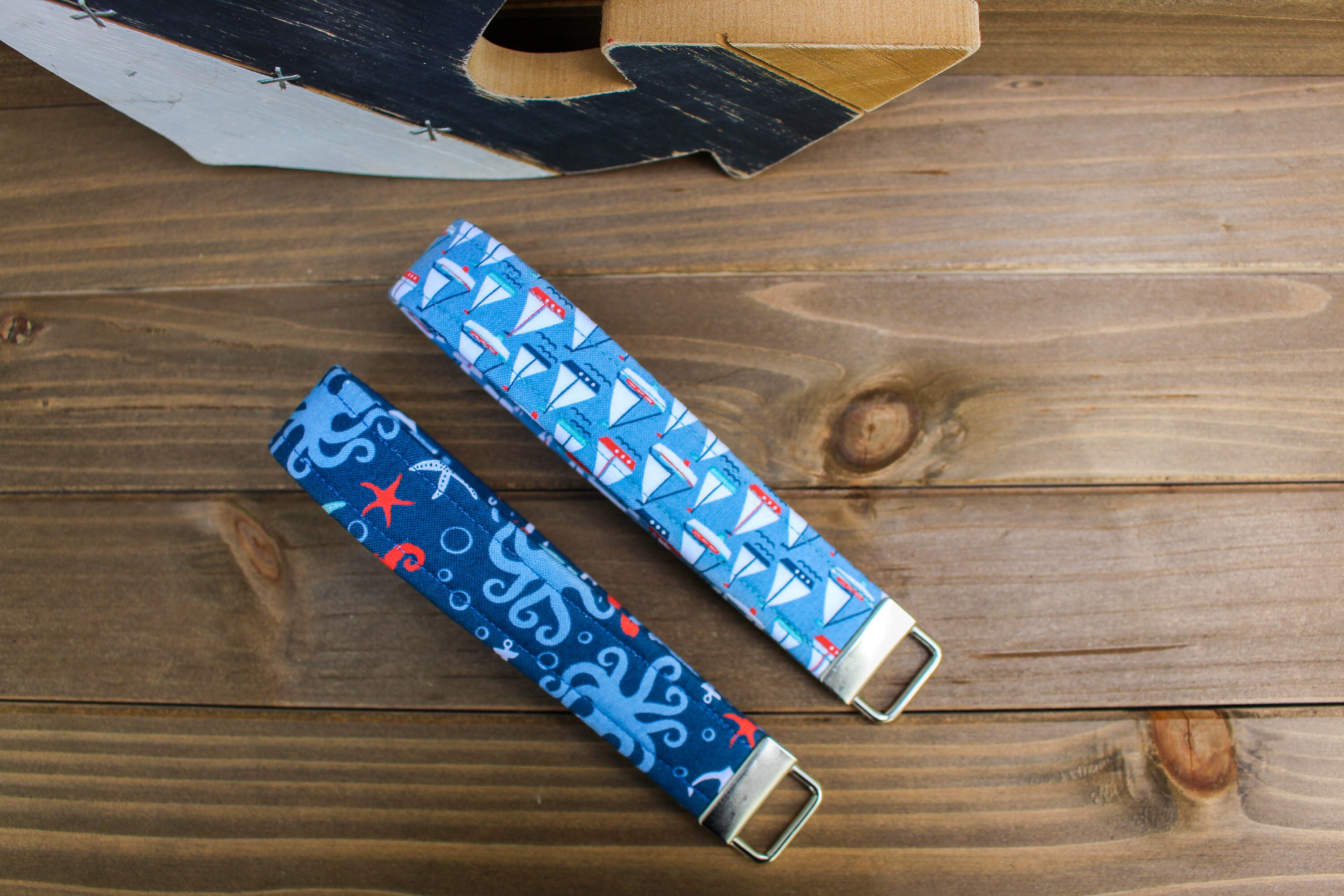 Beach Key FOB Ocean Key FOB Blue Key Chain Nautical Key | Etsy