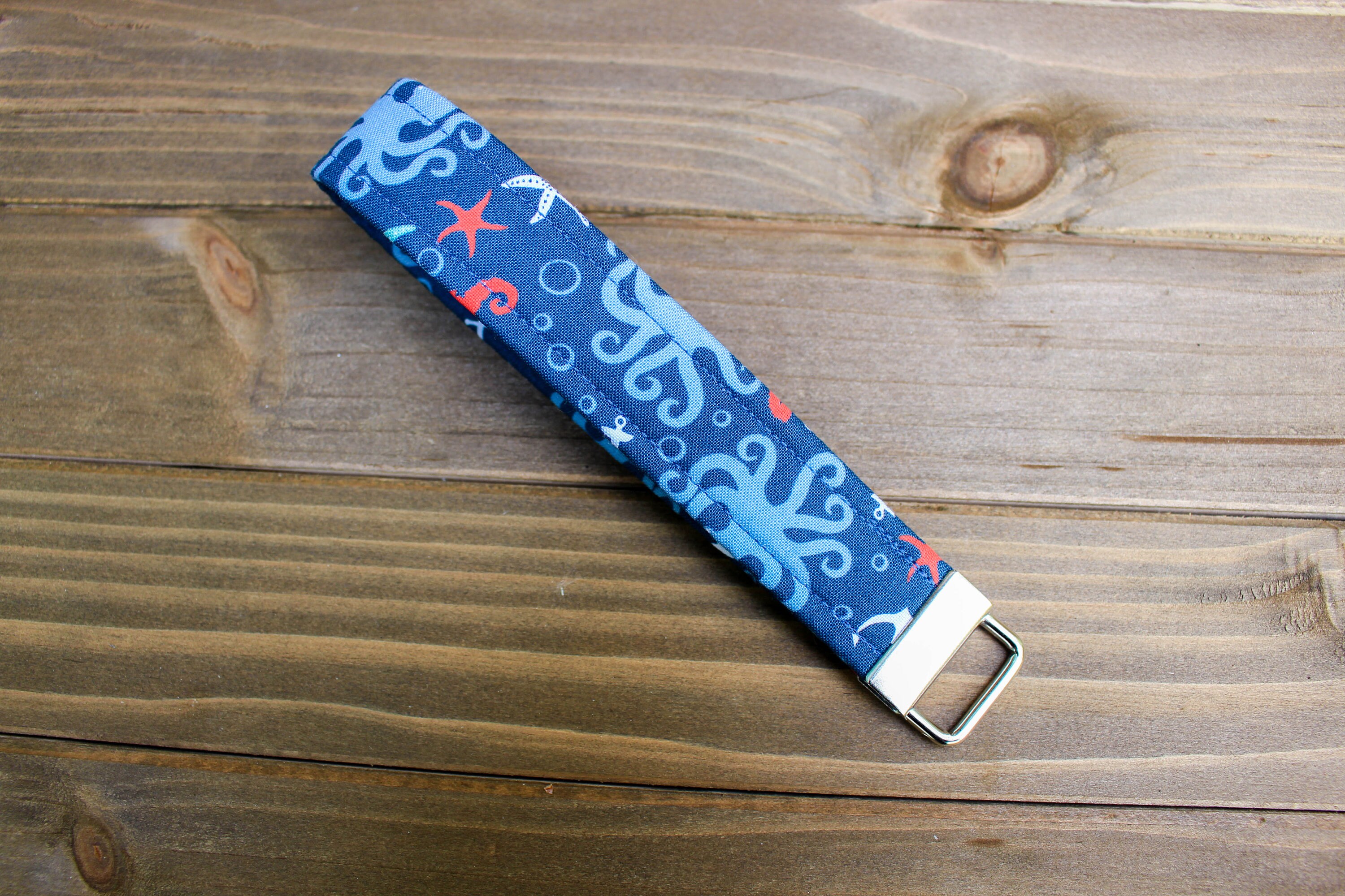 Beach Key FOB Ocean Key FOB Blue Key Chain Nautical Key | Etsy