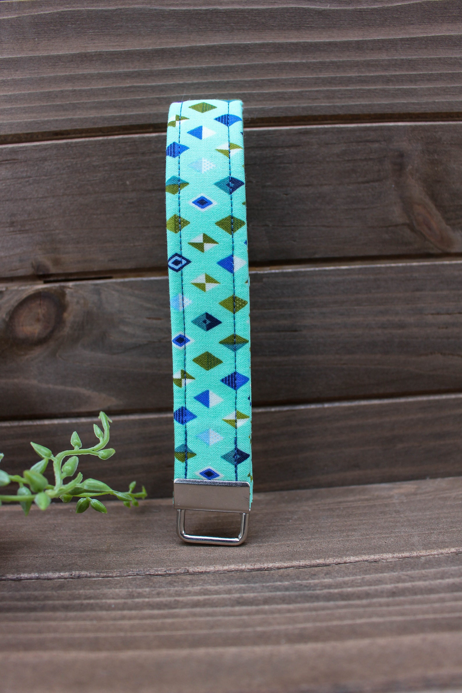 Diamond Key FOB Green Key Chain Spring Key FOB Spring Key | Etsy