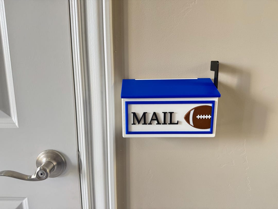 Football Mini Mailbox for Kids - Etsy