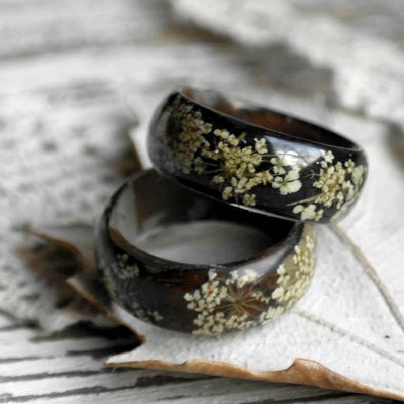 Resin Rings - Etsy