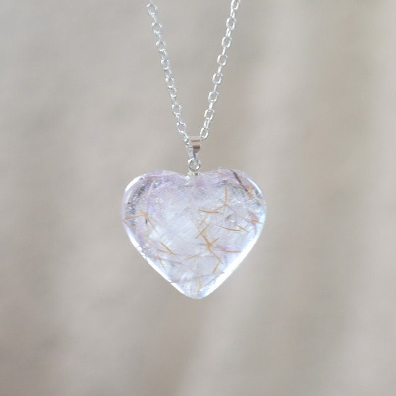 Resin Necklace - Etsy