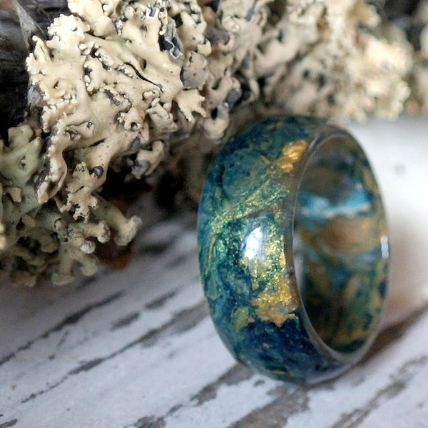 Space Inspired Engagement Ring - Etsy
