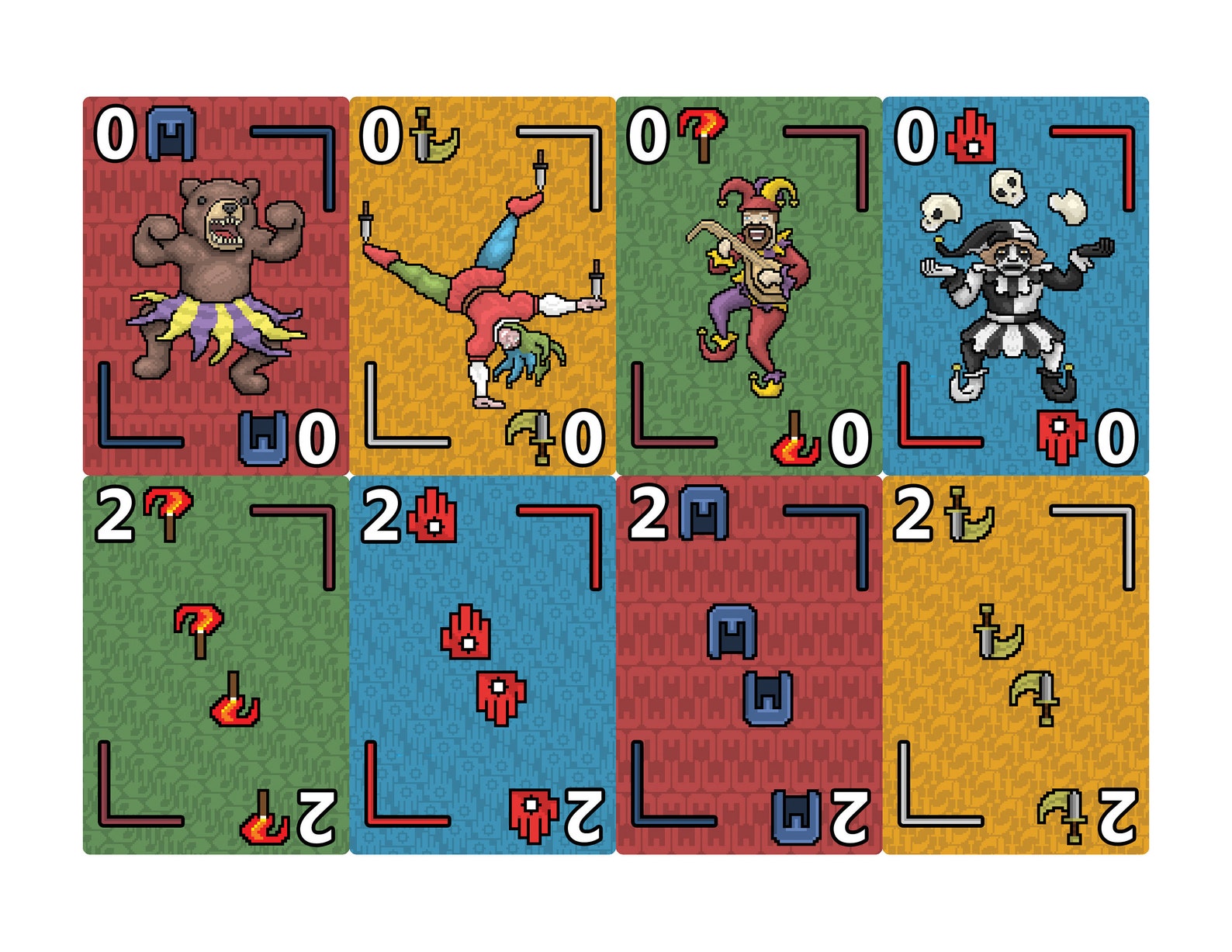 Puzzle Dungeon Solitaire Card Game Print and Play Letter Size - Etsy