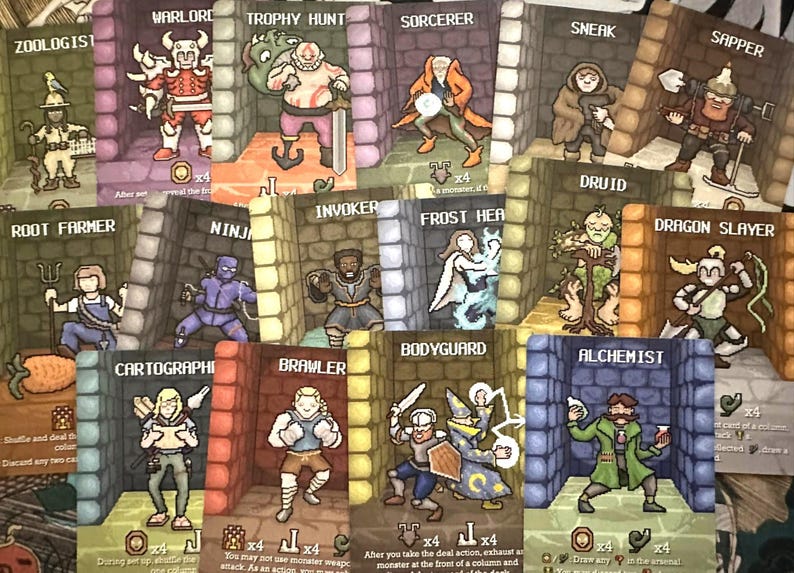 Puzzle Dungeon Intro Deck & Deluxe Edition Solitaire Card Game Bundle ...