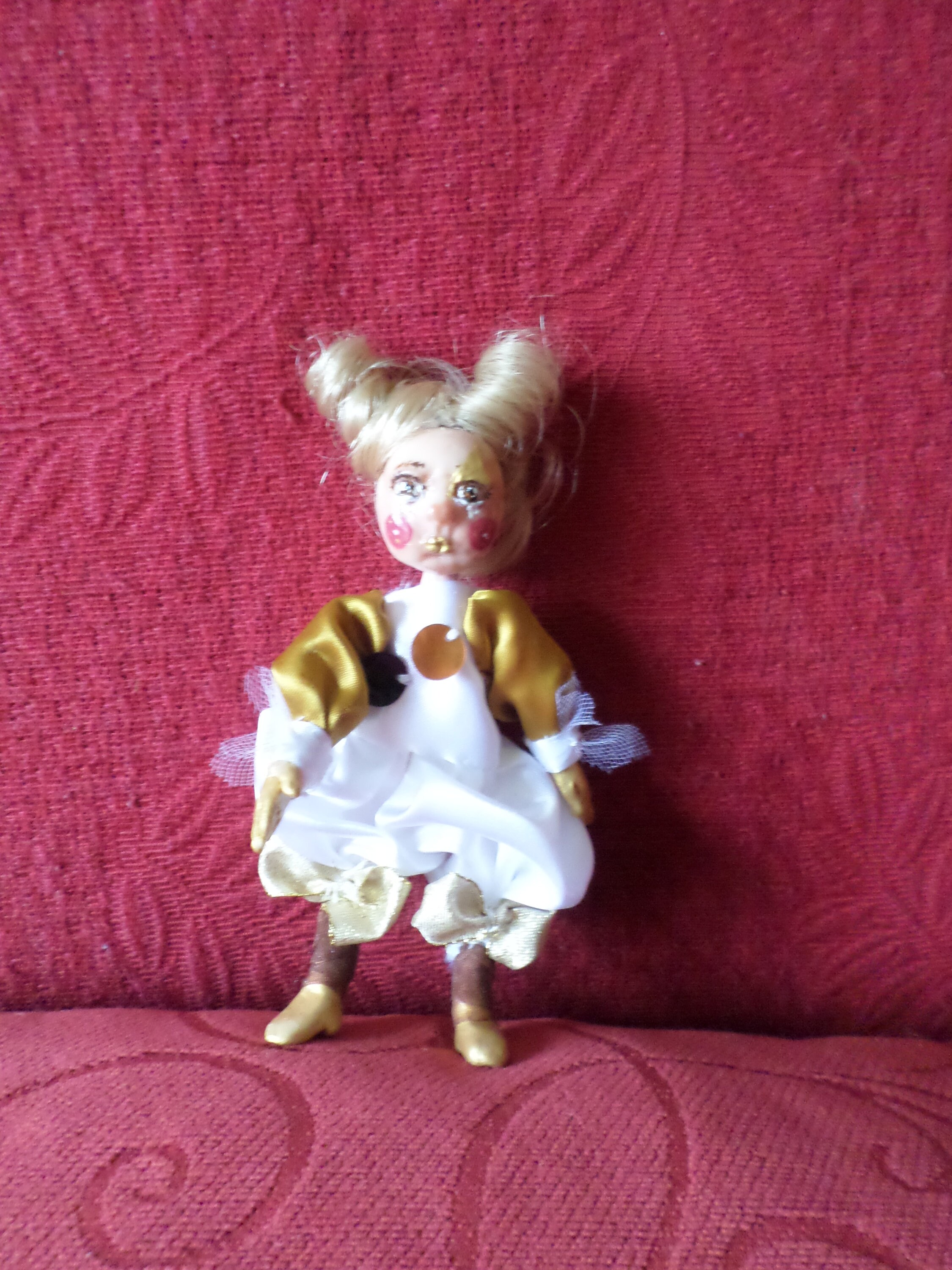 KIKI Clown Doll in Polymer Paste Miniature. - Etsy Canada