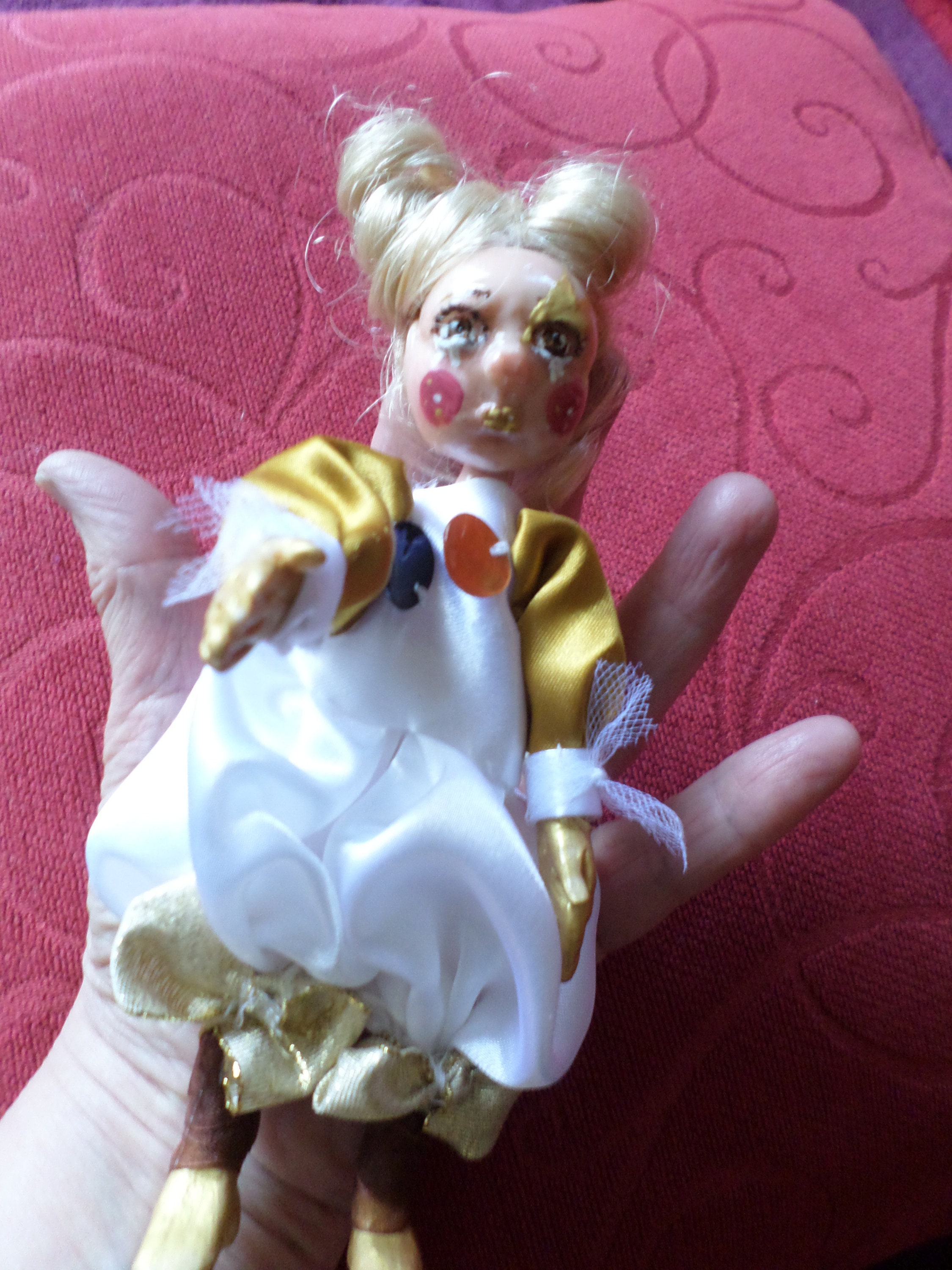 KIKI Clown Doll in Polymer Paste Miniature. - Etsy Canada