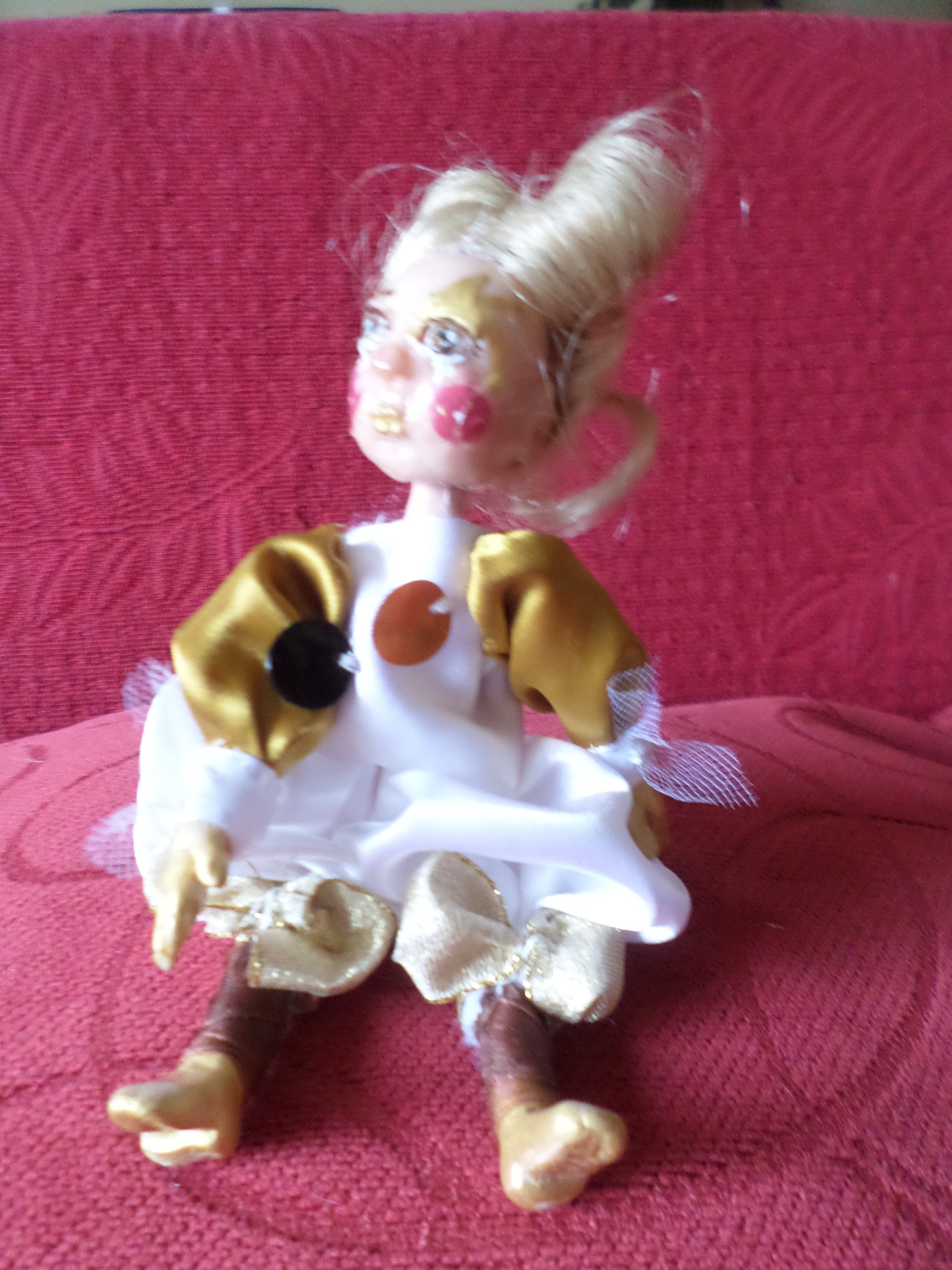 KIKI Clown Doll in Polymer Paste Miniature. - Etsy Canada
