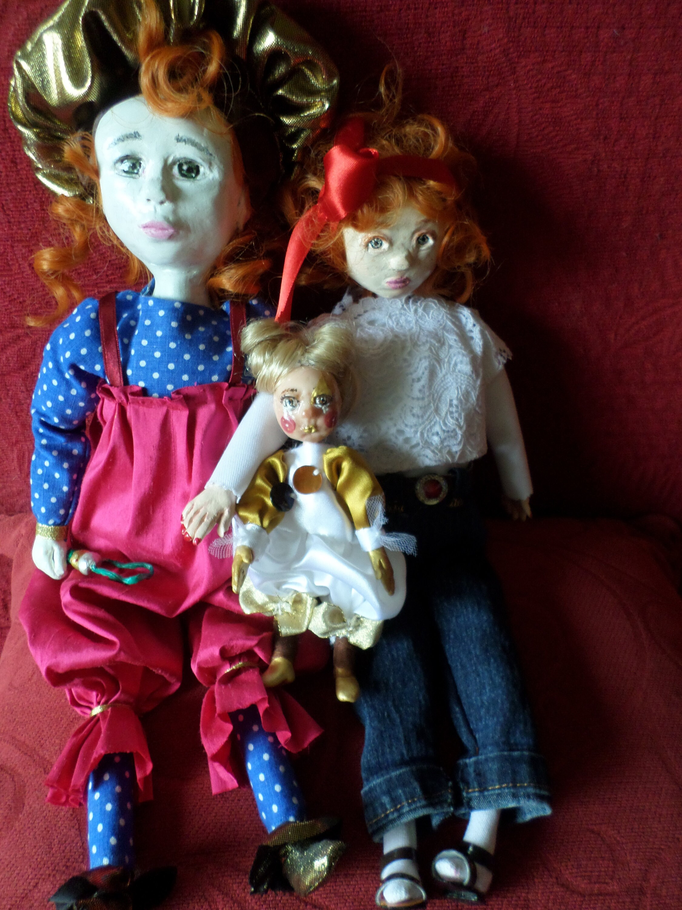 KIKI Clown Doll in Polymer Paste Miniature. - Etsy Canada