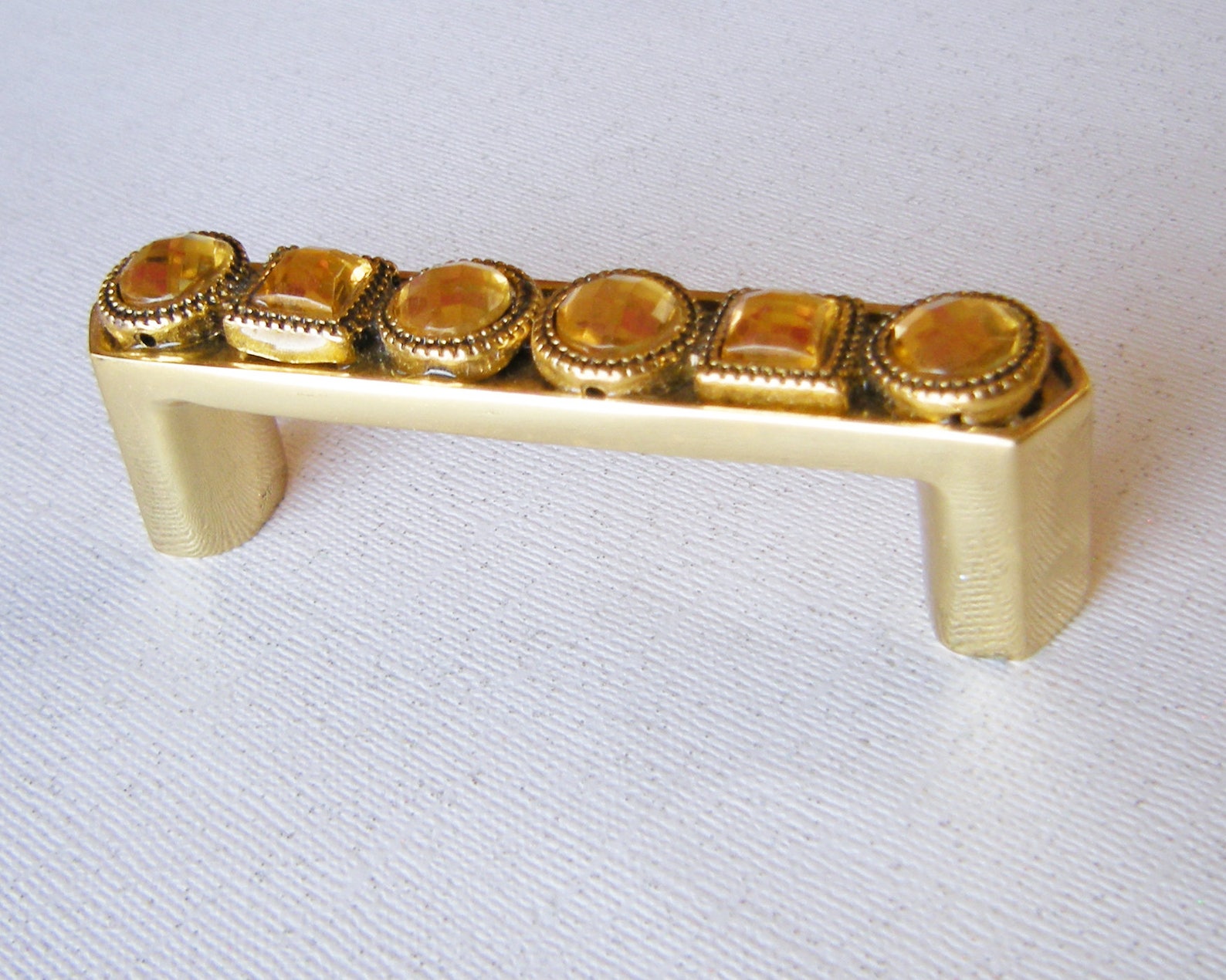 TOPAZ Jeweled Drawer or Cabinet Pull - Etsy
