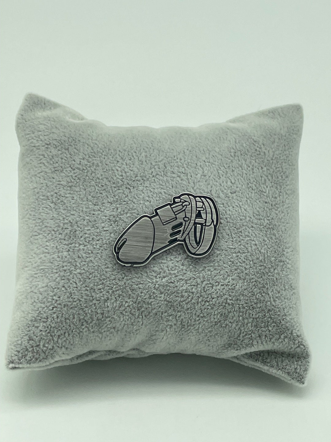 Limited Edition Enamel Chastity Pin, BDSM - Etsy