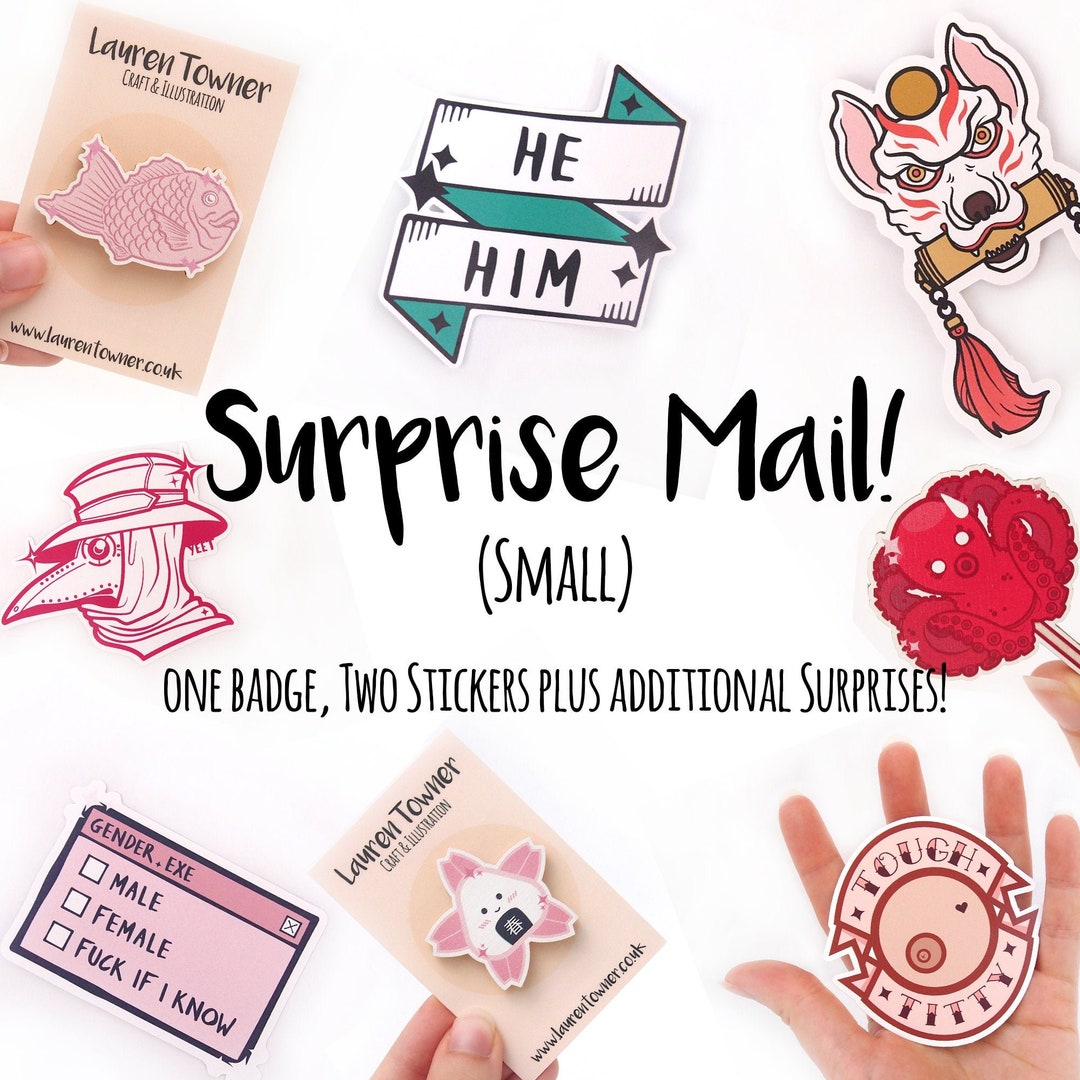 Surprise Mail / Box Happy Mail Mystery Mail / Box Lucky - Etsy