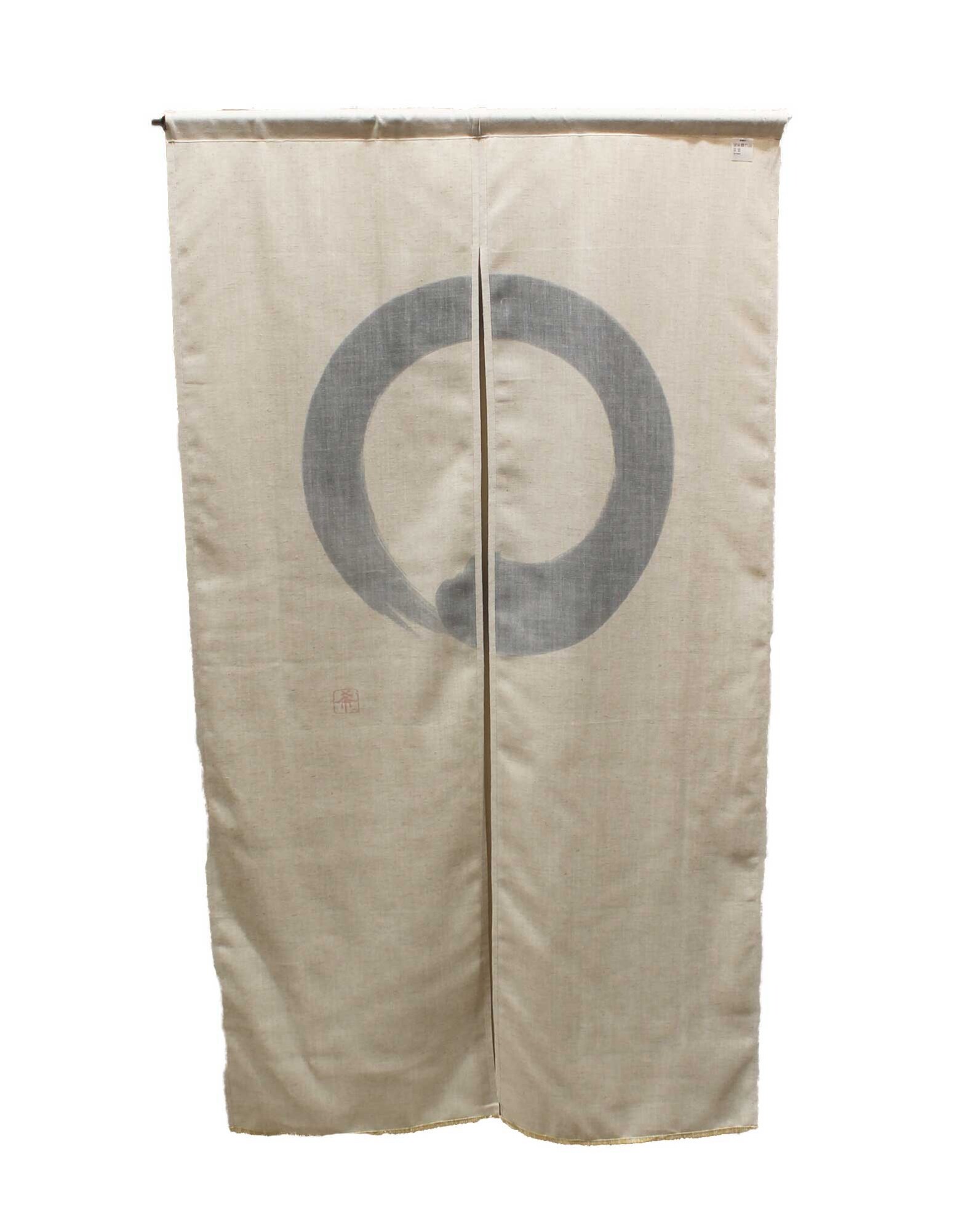 Noren,japanese Room Separator, Curtain, Enso Circle, Hokusai Wave - Etsy