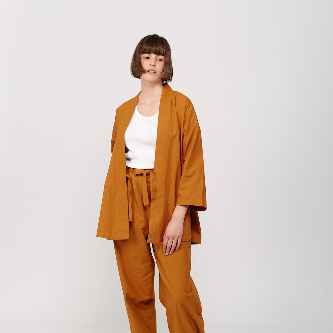 Colored Cotton Samue Jacket - Etsy