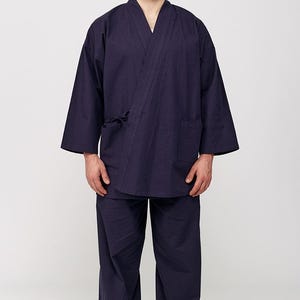 Colorful Cotton Unisex Samue, Japanese Monk Costume, Zen Clothing, - Etsy