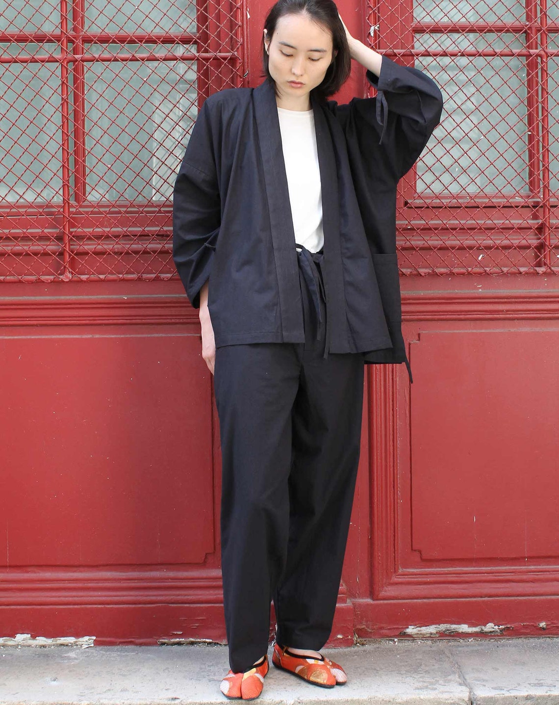 Colorful Cotton Unisex Samue Japanese Monk Costume Zen - Etsy