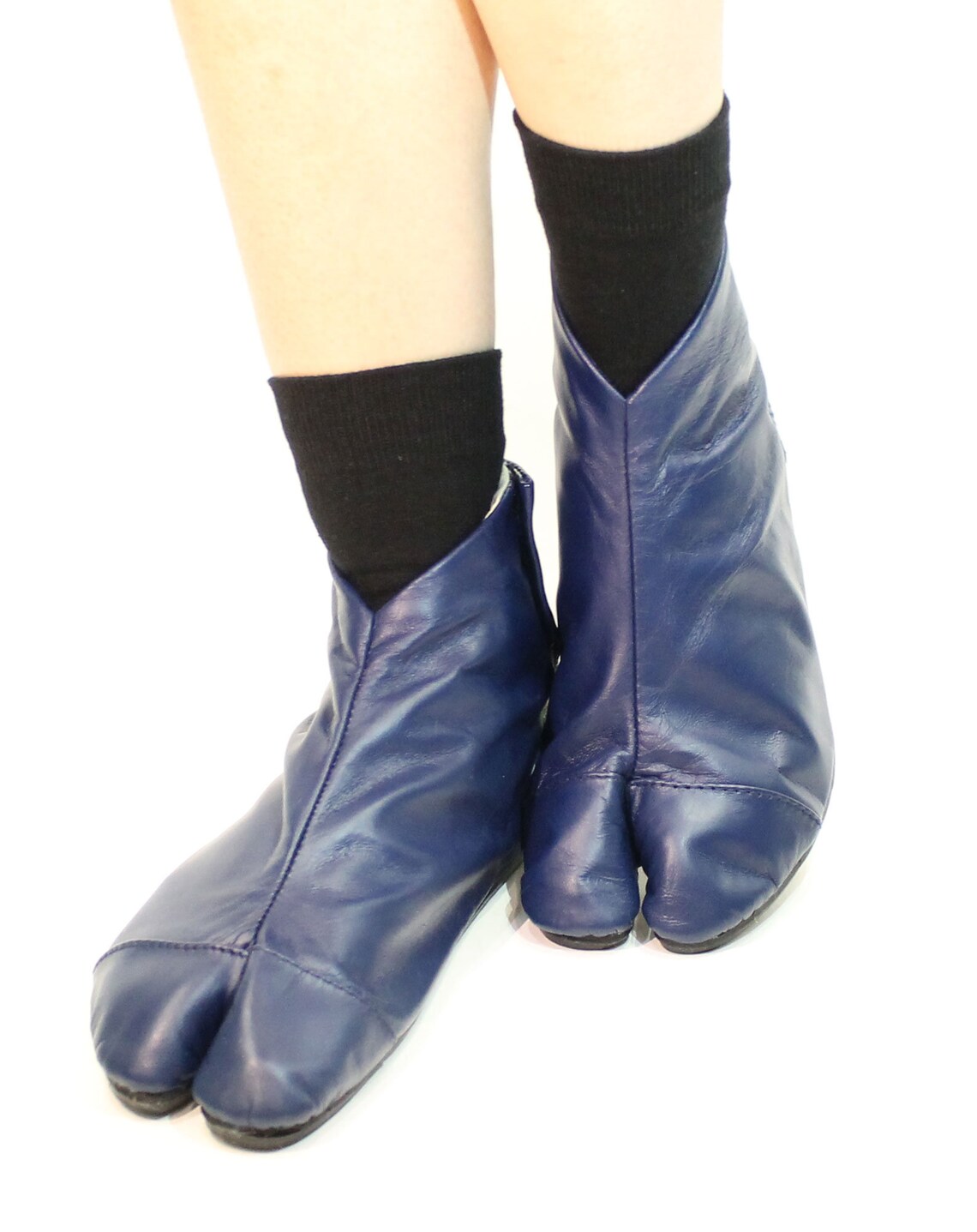 2 Ps Short Tabi Socks, Split Toe Socks, Socks With 2 Fingers - Etsy