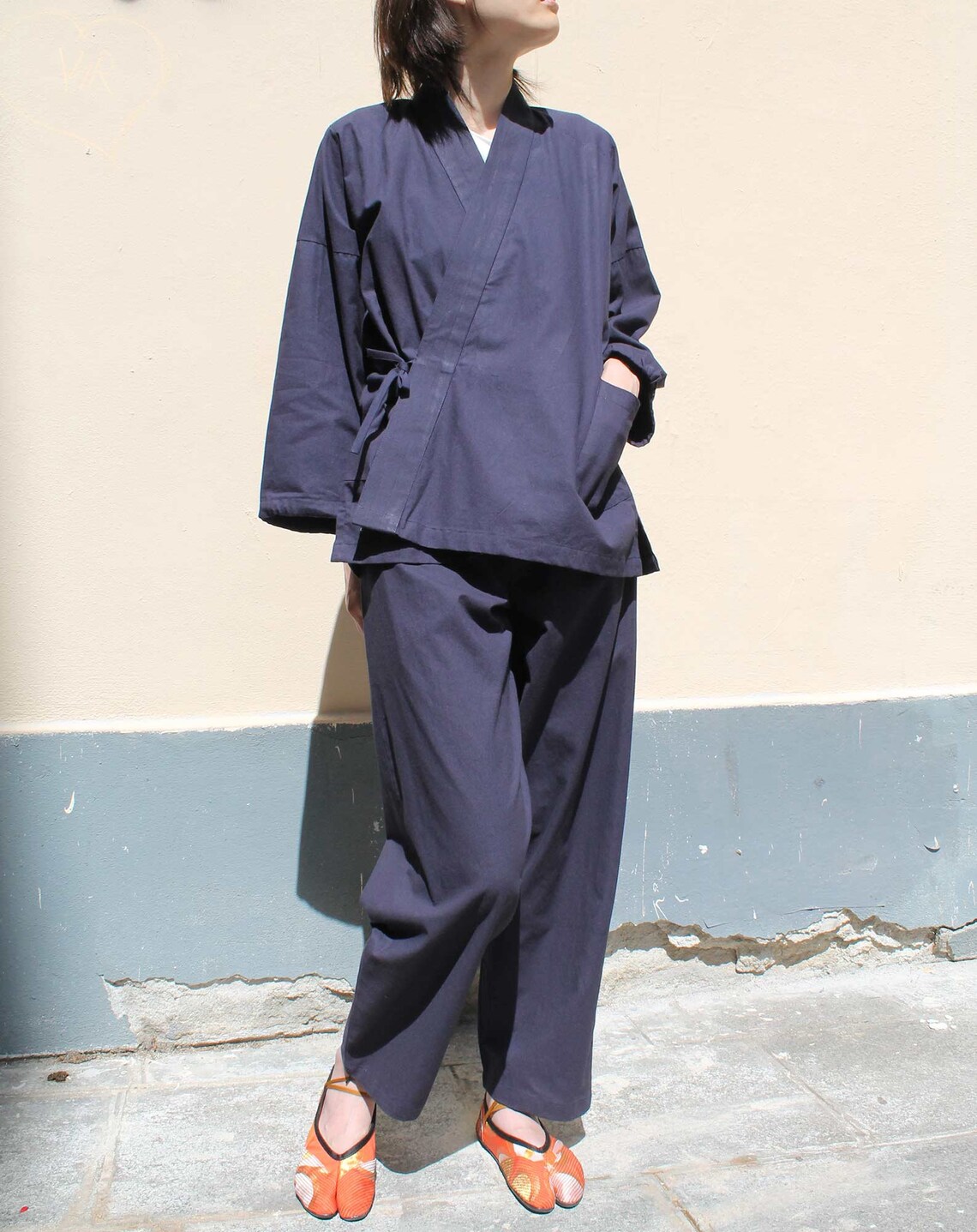 Colorful Cotton Unisex Samue Japanese Monk Costume Zen - Etsy