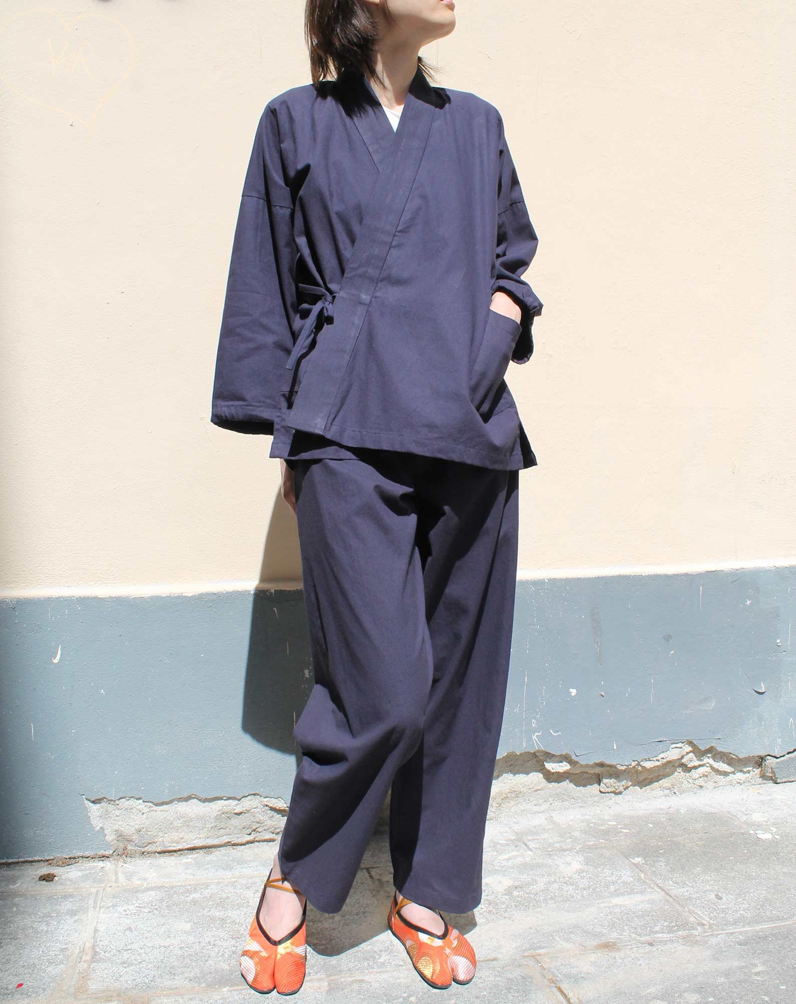 Colorful Cotton Unisex Samue Japanese Monk Costume Zen - Etsy