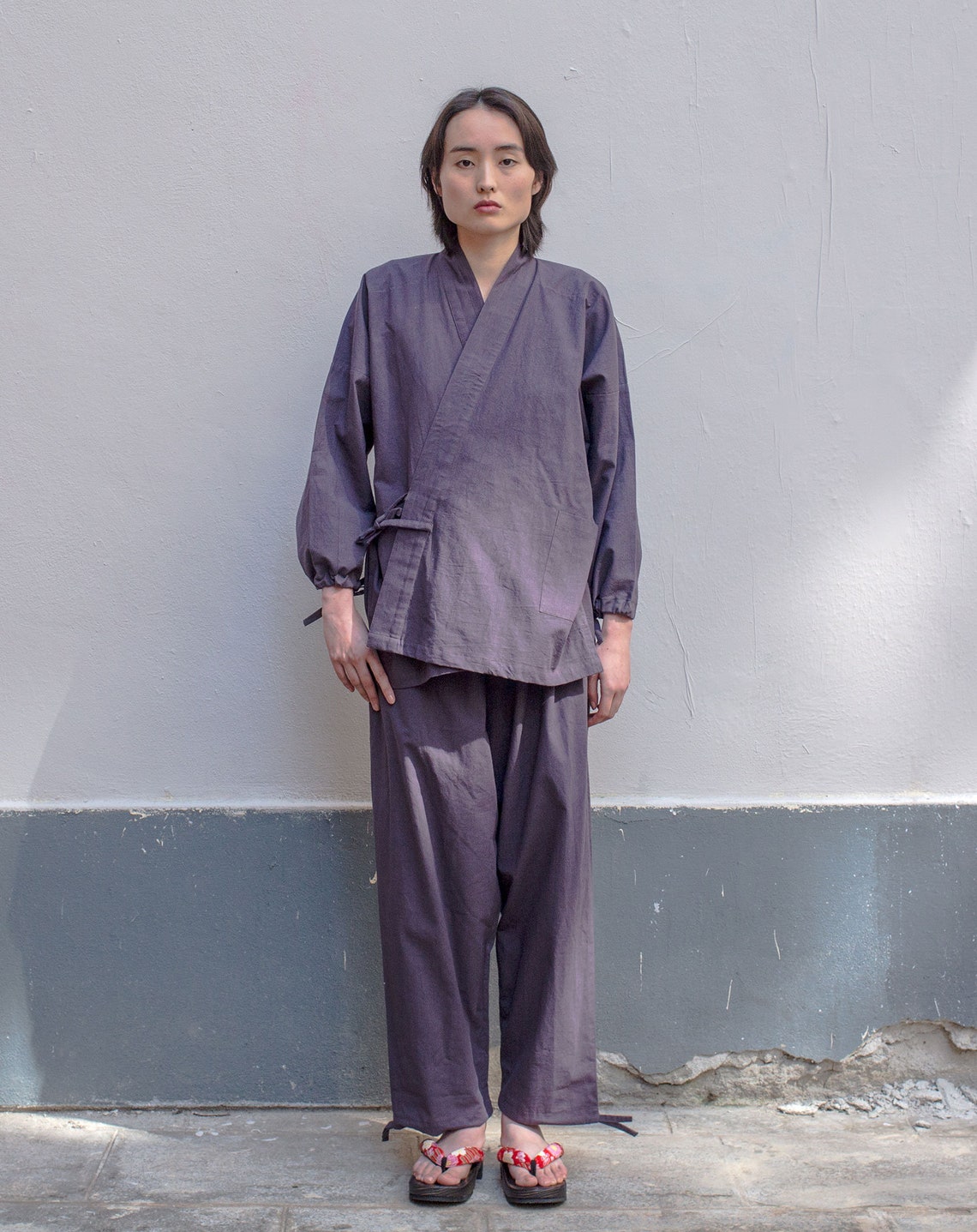 Colorful Cotton Unisex Samue Japanese Monk Costume Zen - Etsy