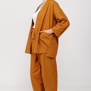 Colorful Cotton Unisex Samue, Japanese Monk Costume, Zen Clothing, - Etsy