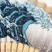 Japanese Design Fan, Hokusai Wave, Suehiro - Etsy