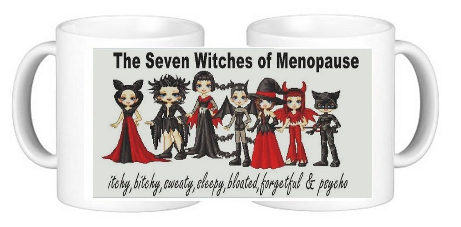 The Seven Witches of Menopause 7 Menopausal Dwarfs the Seven Dwarfs of ...