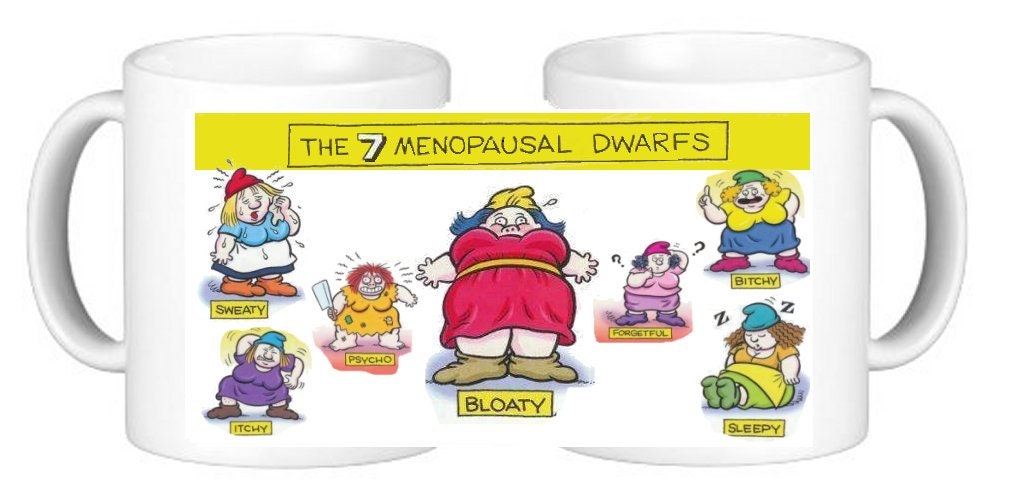 The Seven Witches Of Menopause 7 Menopausal Dwarfs The Seven Etsy