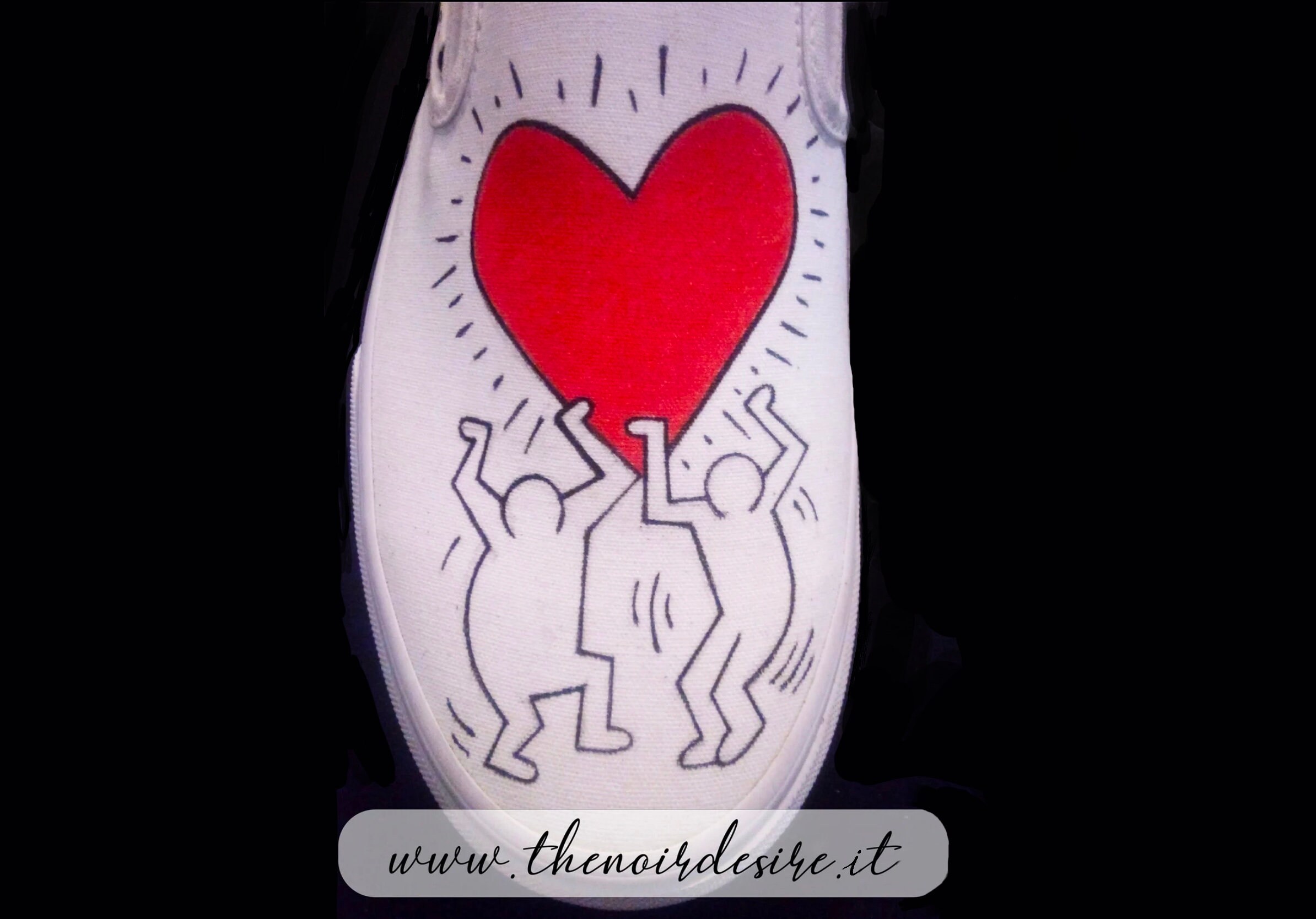 Keith Haring handpainted Vans Vans dipinte a mano Keith Haring - Etsy ...