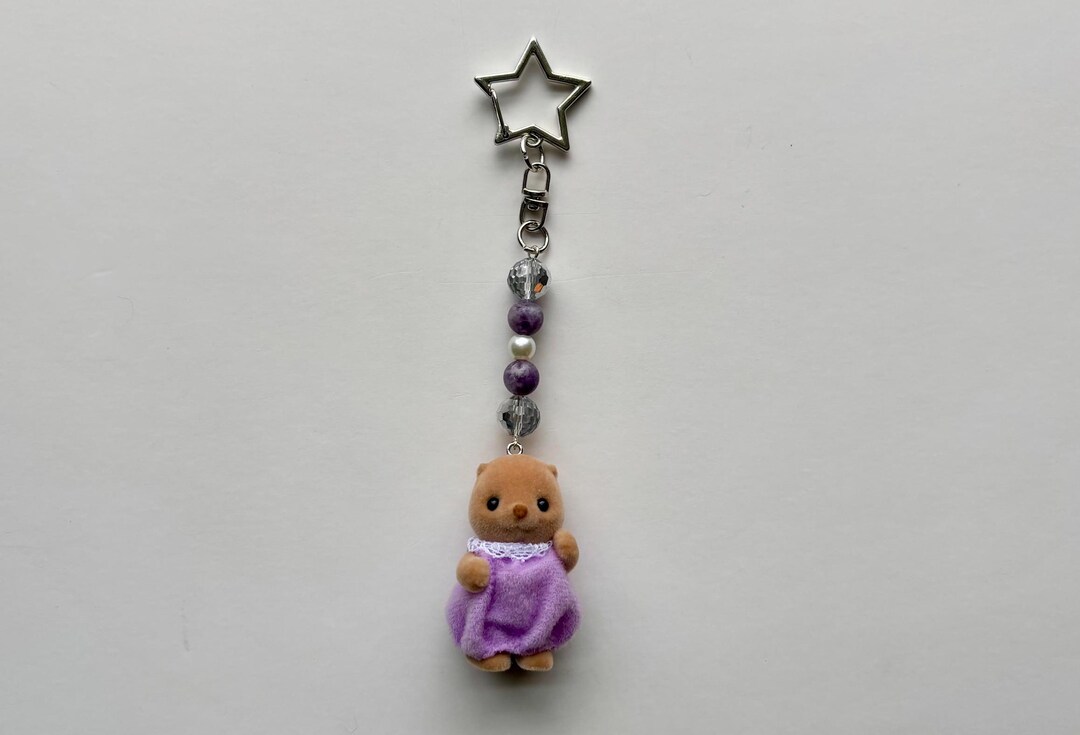 Calico Critters Baby Mole Keychain - Etsy