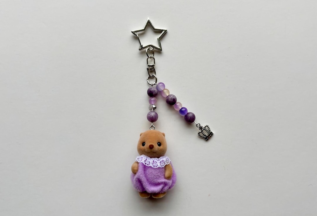 Calico Critters Baby Mole Keychain - Etsy